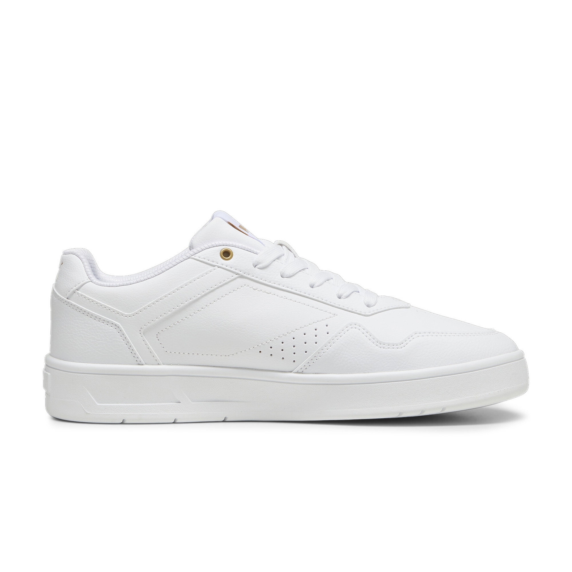 PUMA Court Classic White- Gold